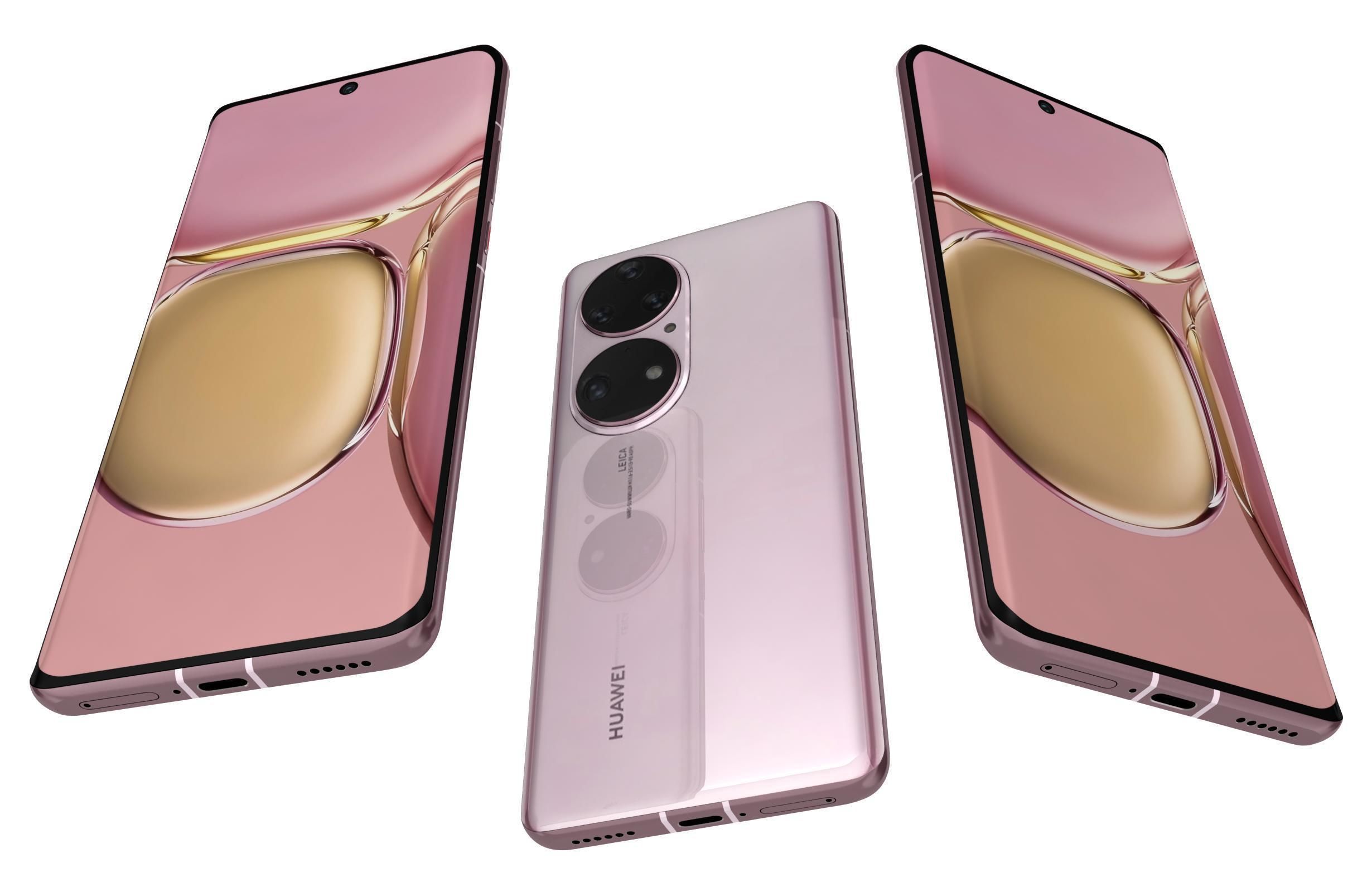 Huawei P50 Pro All Colors 3D model | CGTrader