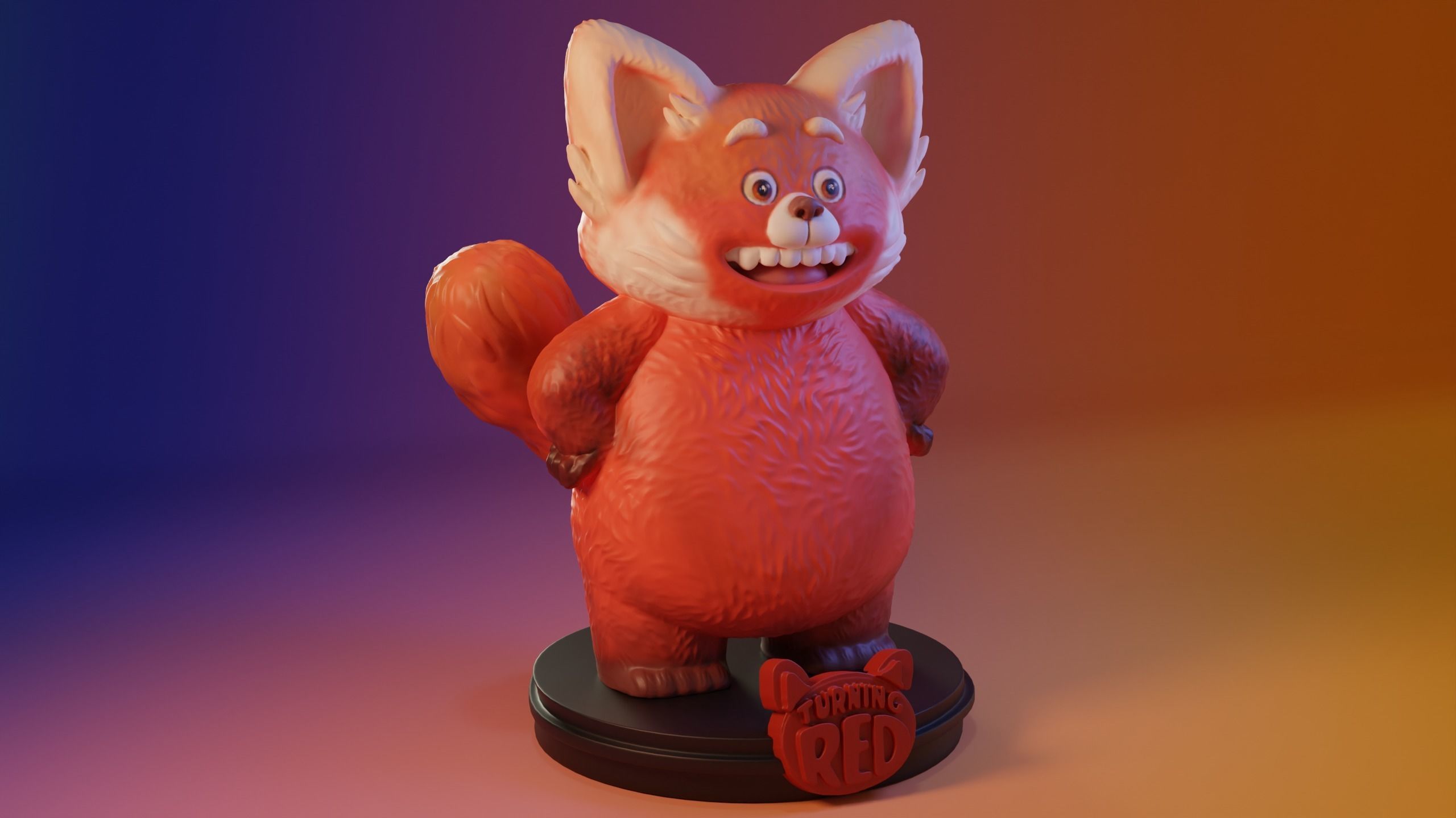 Panda Mei Lee 3D model 3D printable | CGTrader