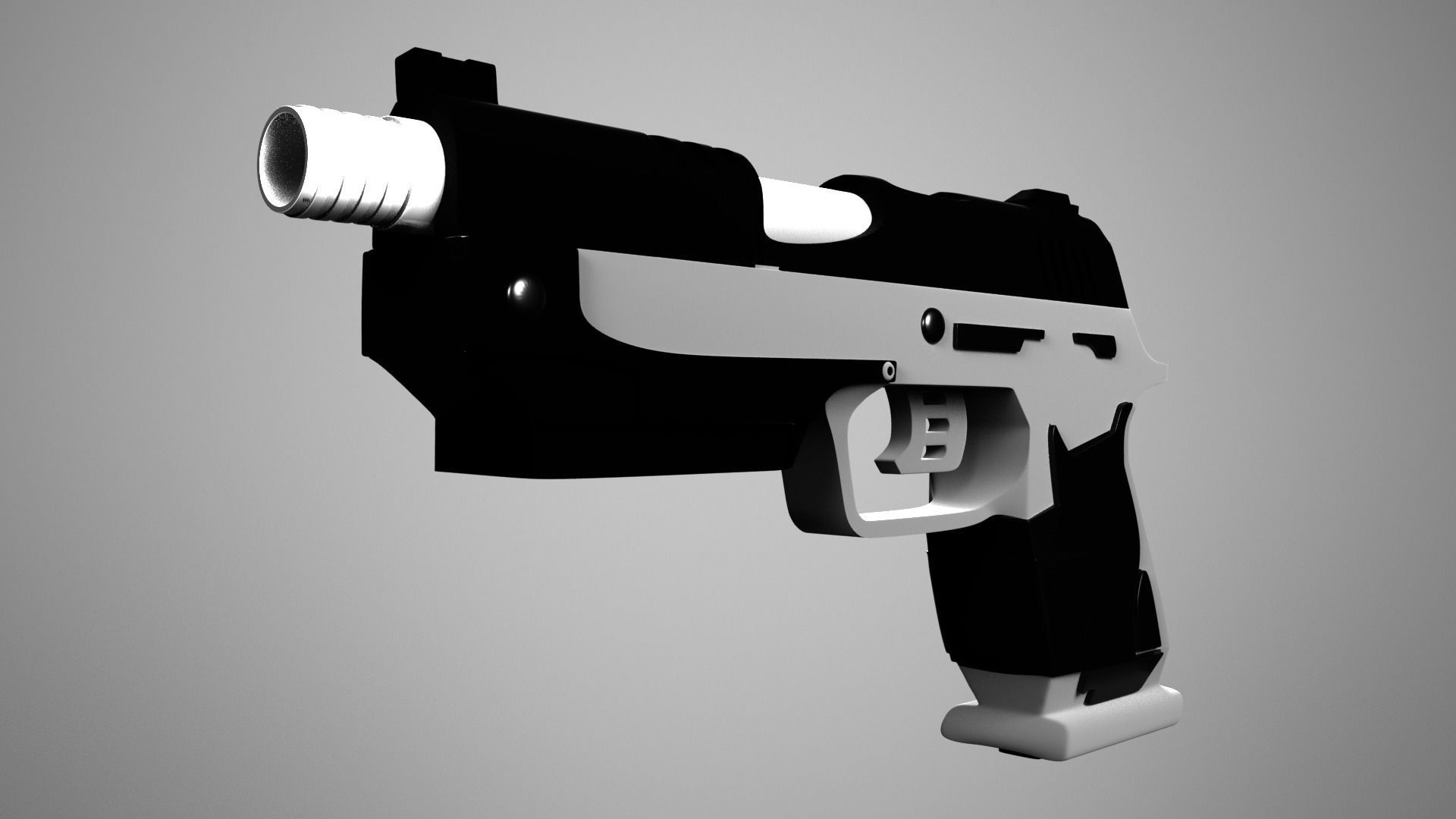 Pistols B23R 3D model | CGTrader