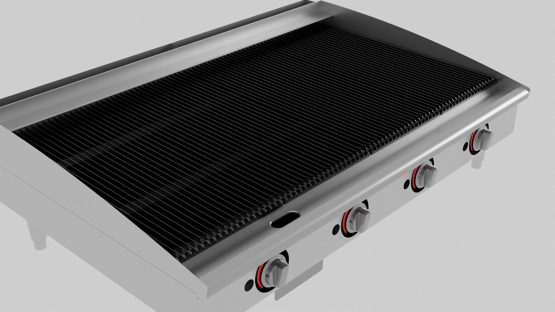 Commercial Charbroiler Grill 3D model | CGTrader