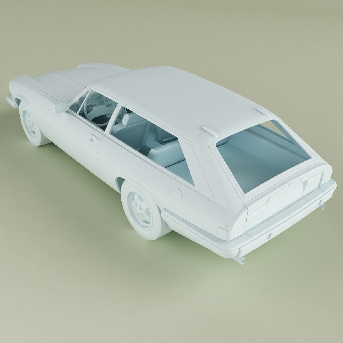 Jaguar XJS Lynx Eventer 3D model | CGTrader