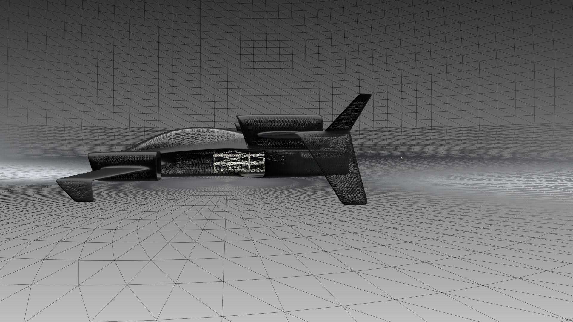 ML eVTOL concept 3D model | CGTrader