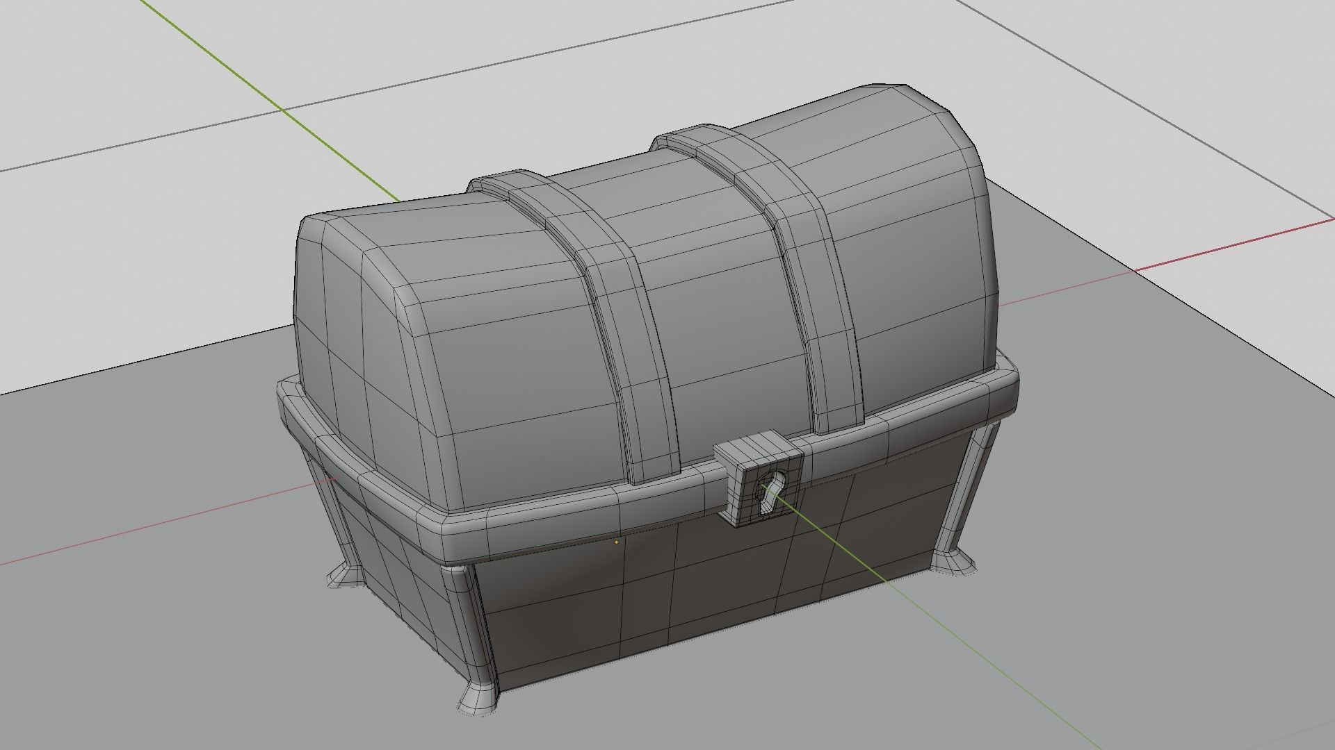 3D model Treasure Chests - Low poly VR / AR / low-poly | CGTrader