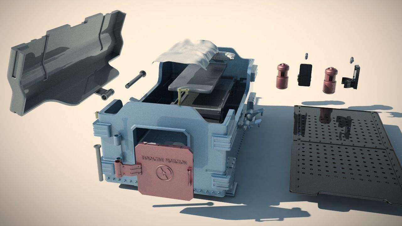 Sleep Box 3D model 3D printable | CGTrader