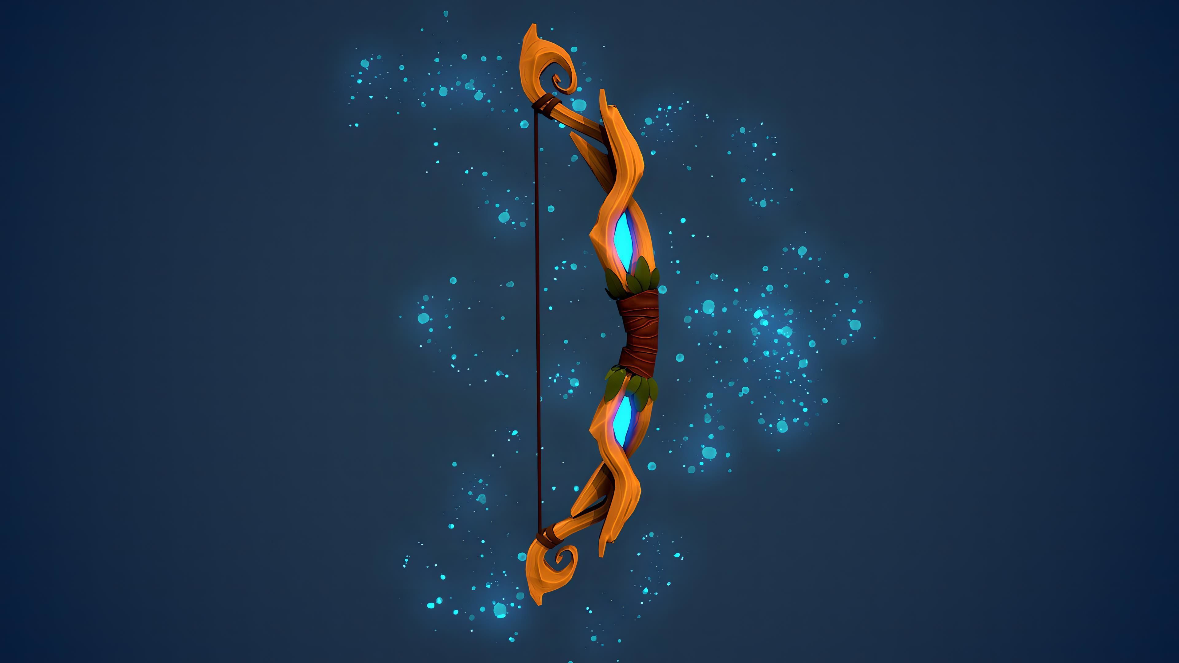 3D model Stylized Elemental Bow VR / AR / low-poly | CGTrader