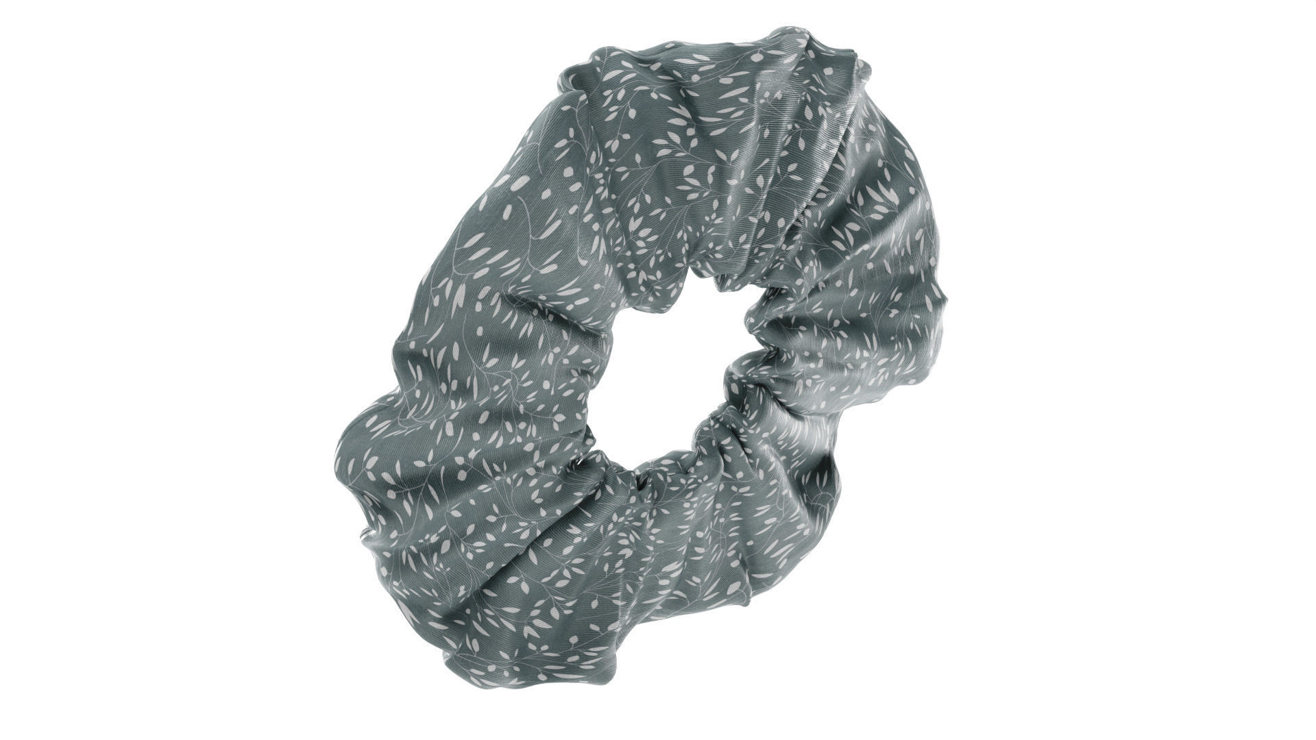 Scrunchie with dots 3D model | CGTrader