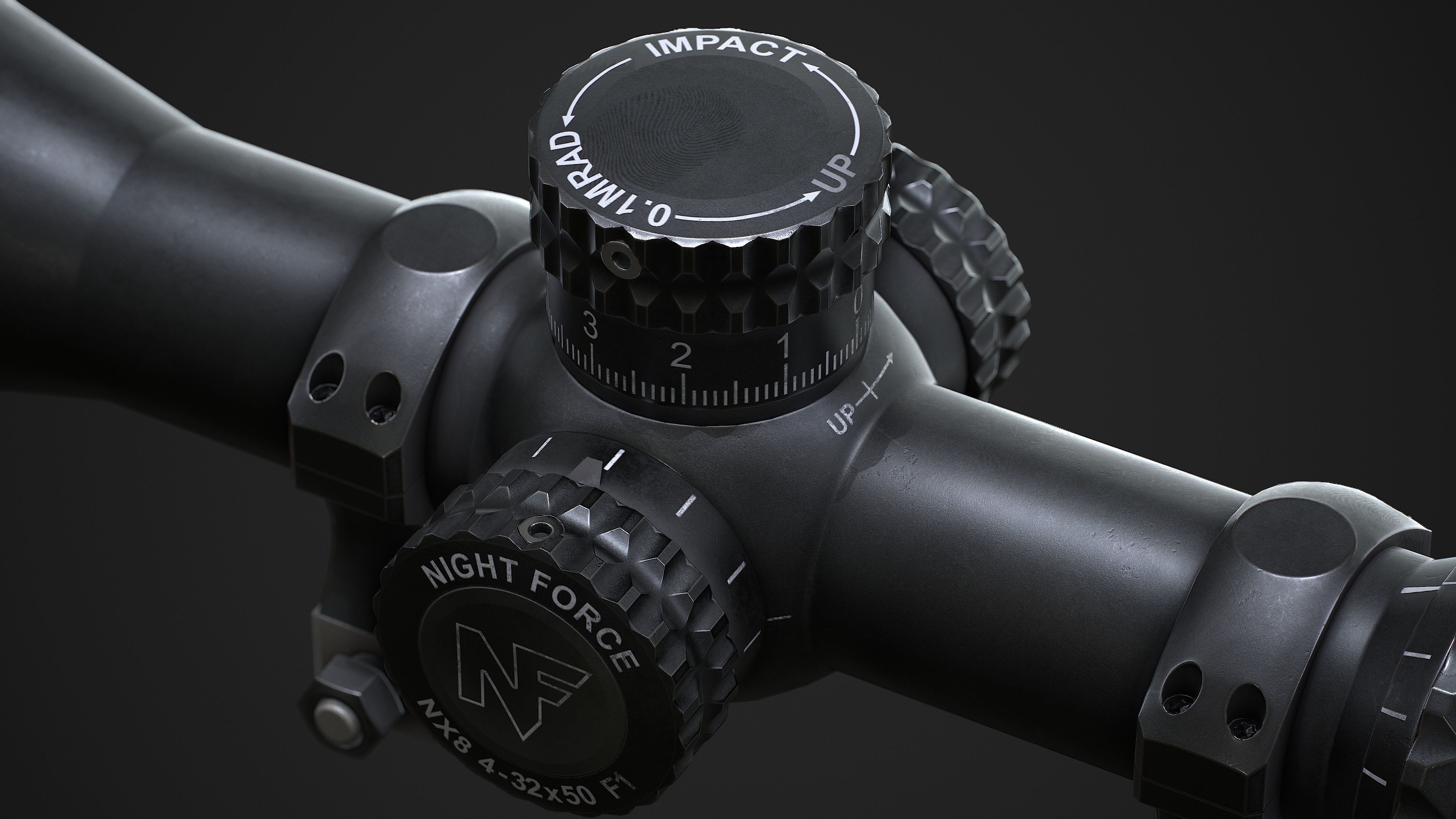3D model Night Force Scope 32x50 VR / AR / low-poly | CGTrader