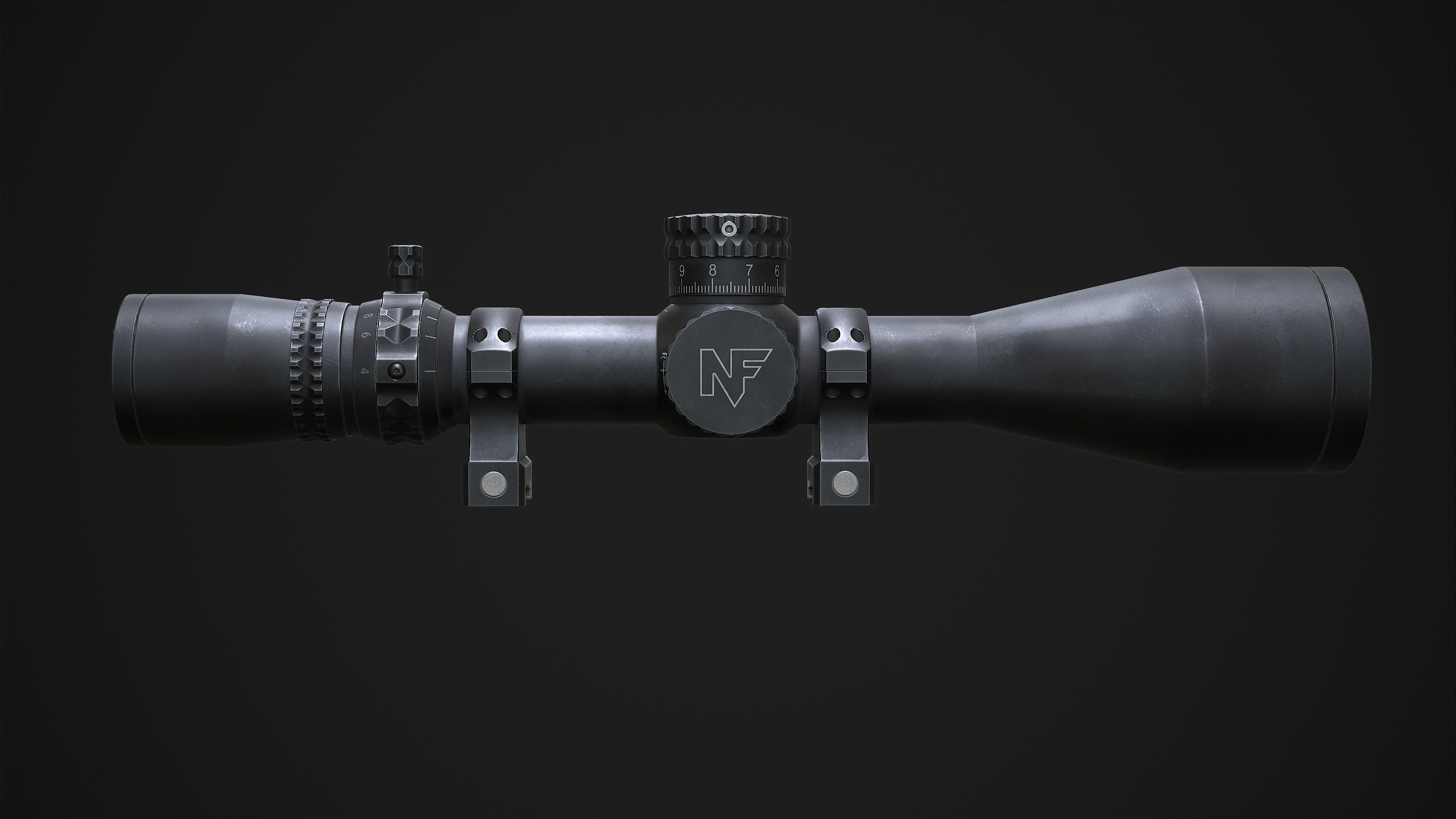 3D model Night Force Scope 32x50 VR / AR / low-poly | CGTrader