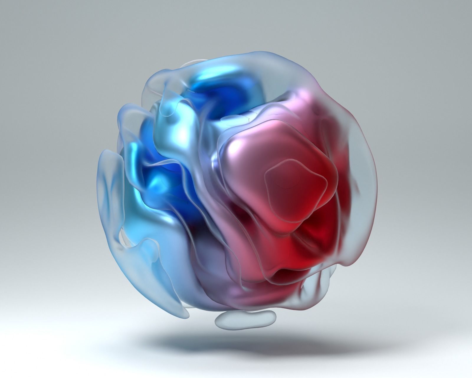 Modern Abstract Spherical Geometrical Sphere Orb 3D Model 3D model ...