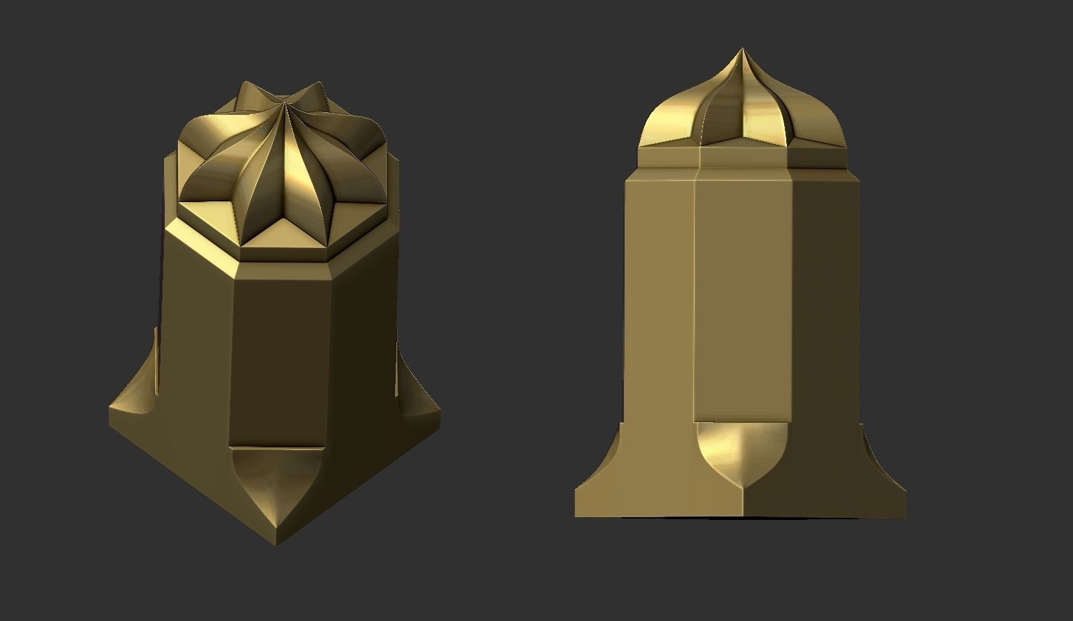 Geometric Column 3D model | CGTrader