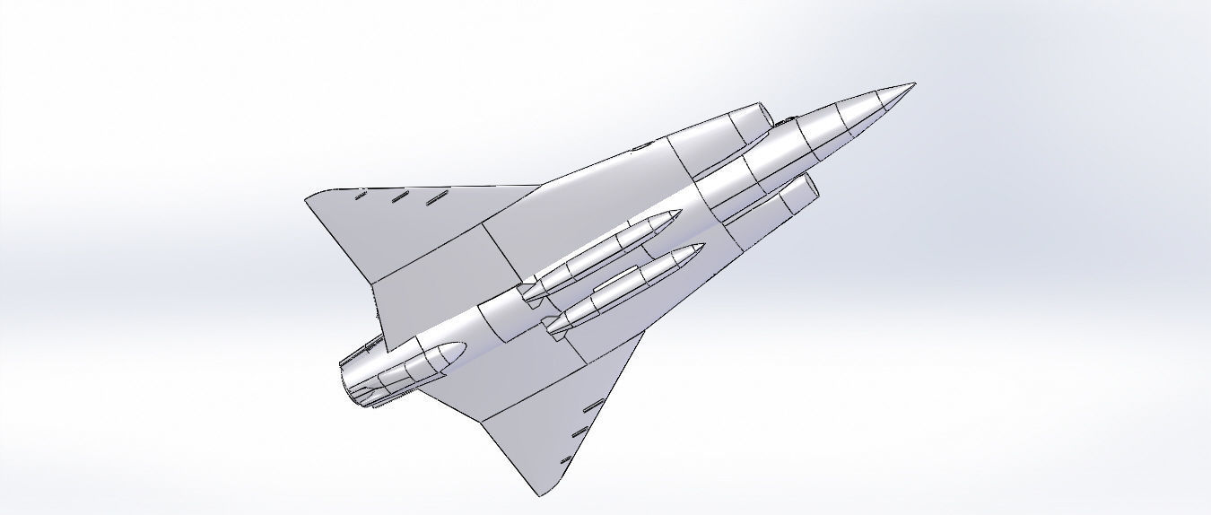 SAAB J-35 Draken free 3D model | CGTrader