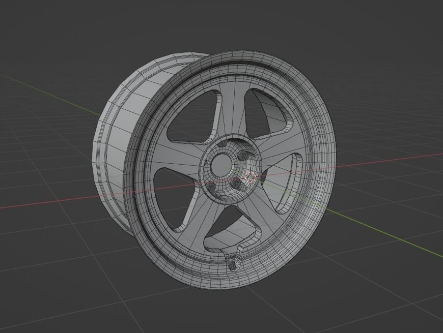 Rotiform ROC-H Rim 3D model | CGTrader