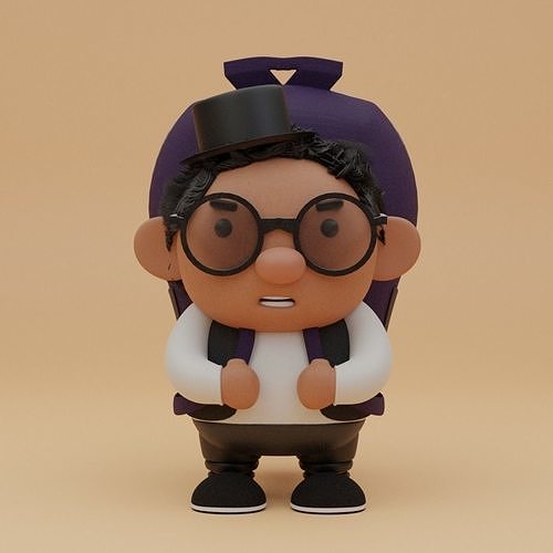 3D model FOR nft VR / AR / low-poly | CGTrader