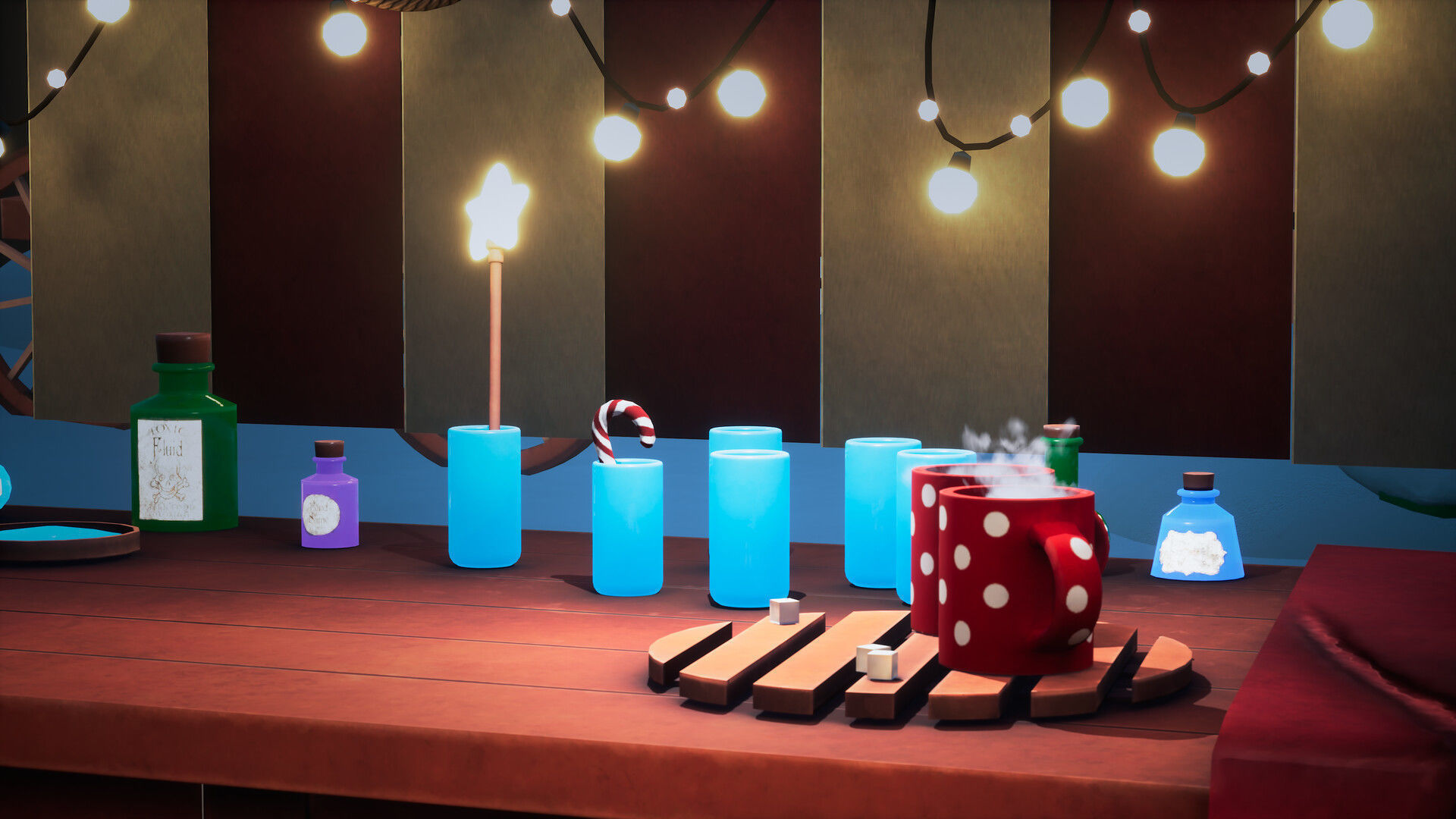 3D model Magic Market Stall VR / AR / low-poly | CGTrader