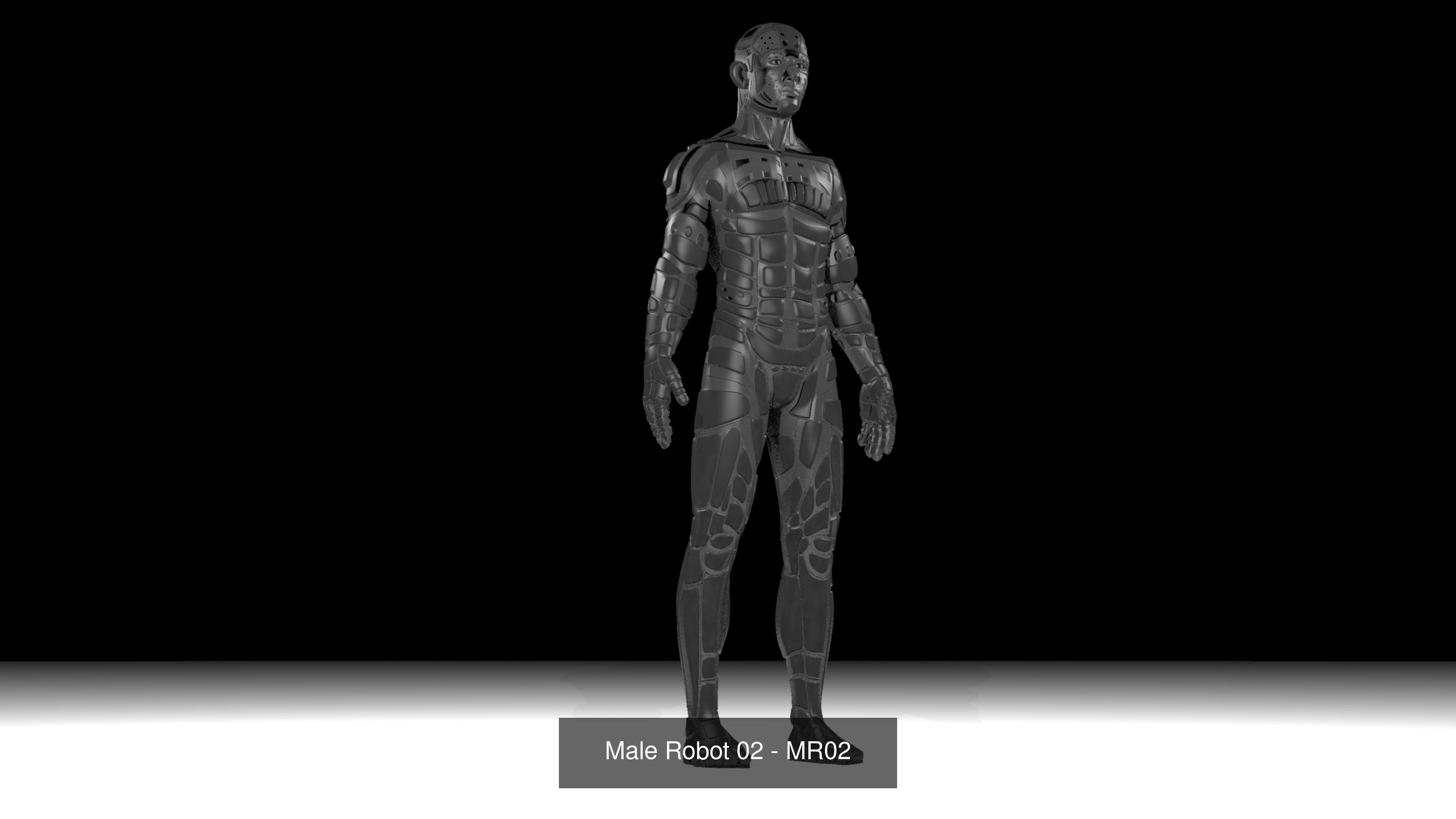 Male Robot Characters 3D Model Collection | CGTrader