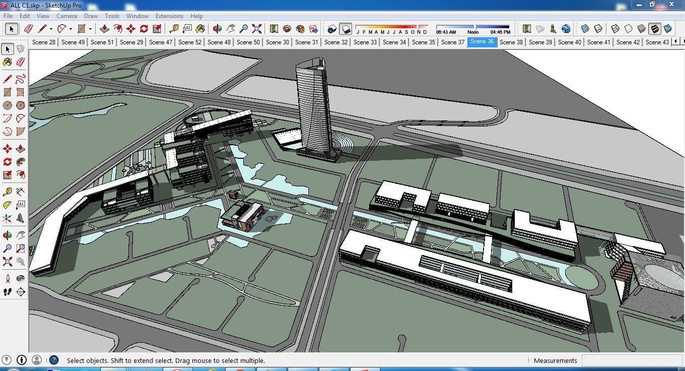 Sketchup Complex C1 3D model | CGTrader