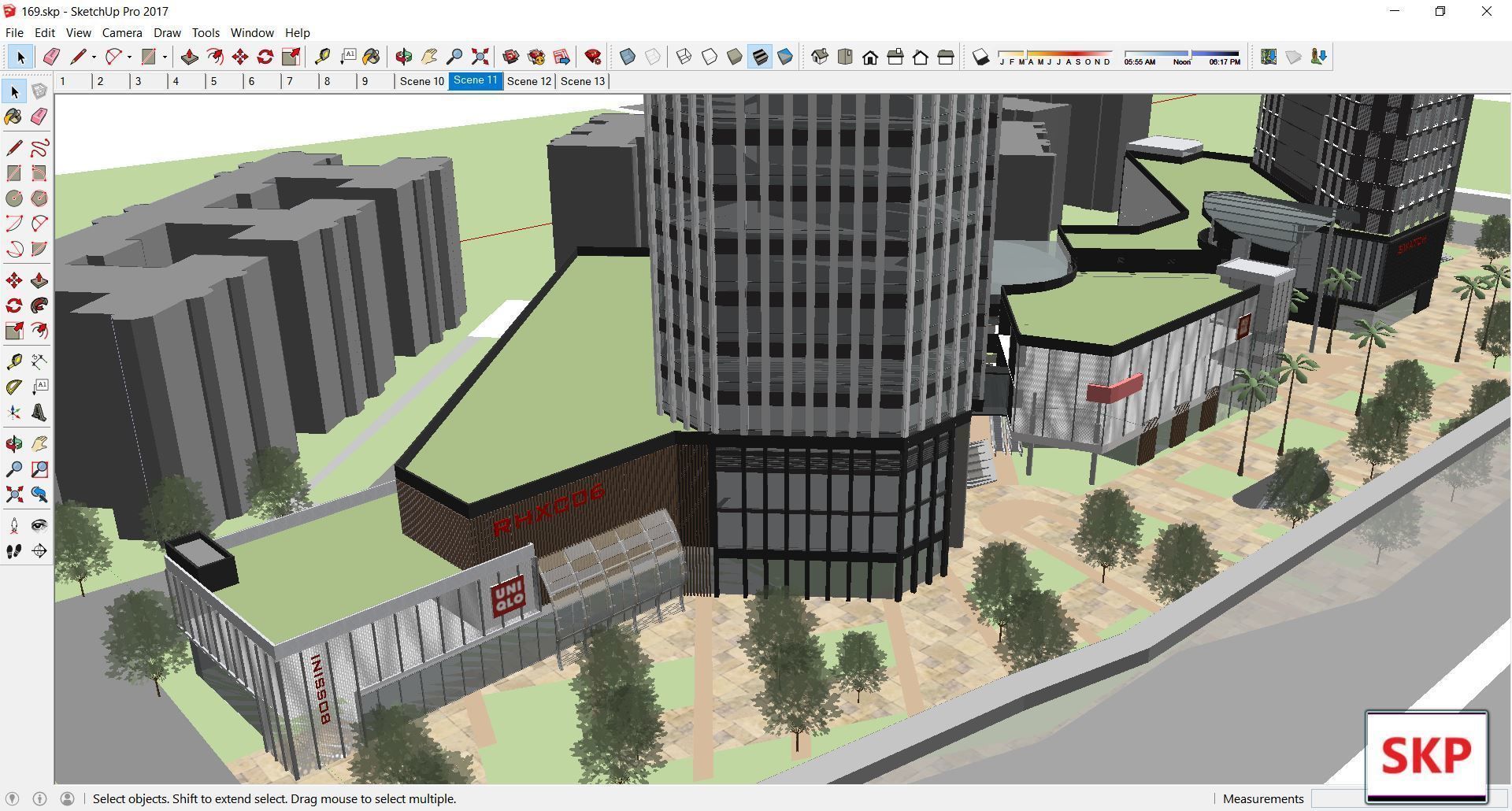 Sketchup Complex 169 3D model | CGTrader