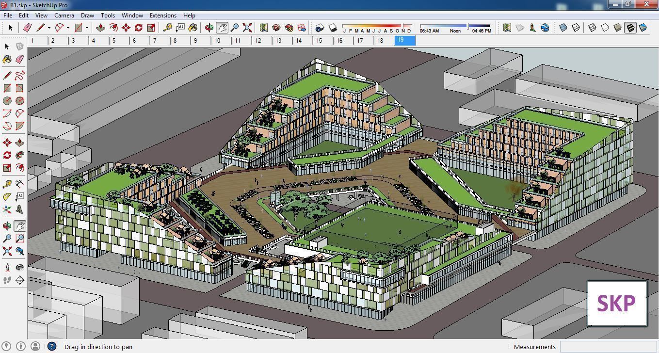 Sketchup Complex B1 3D model | CGTrader