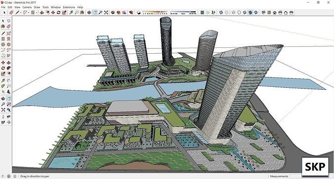 Sketchup Complex C2 3D model | CGTrader