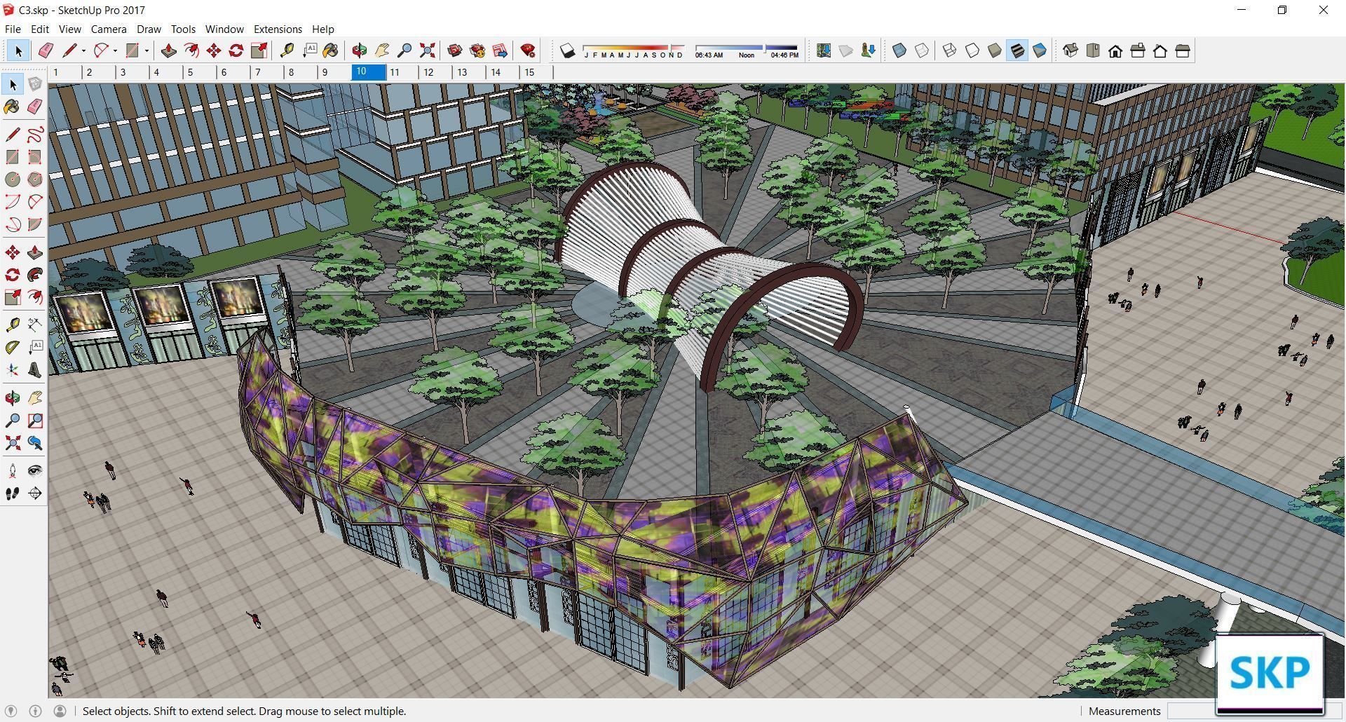Sketchup Complex C3 3D model | CGTrader