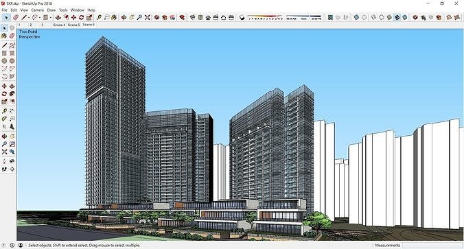 Sketchup Complex D1 3D model | CGTrader