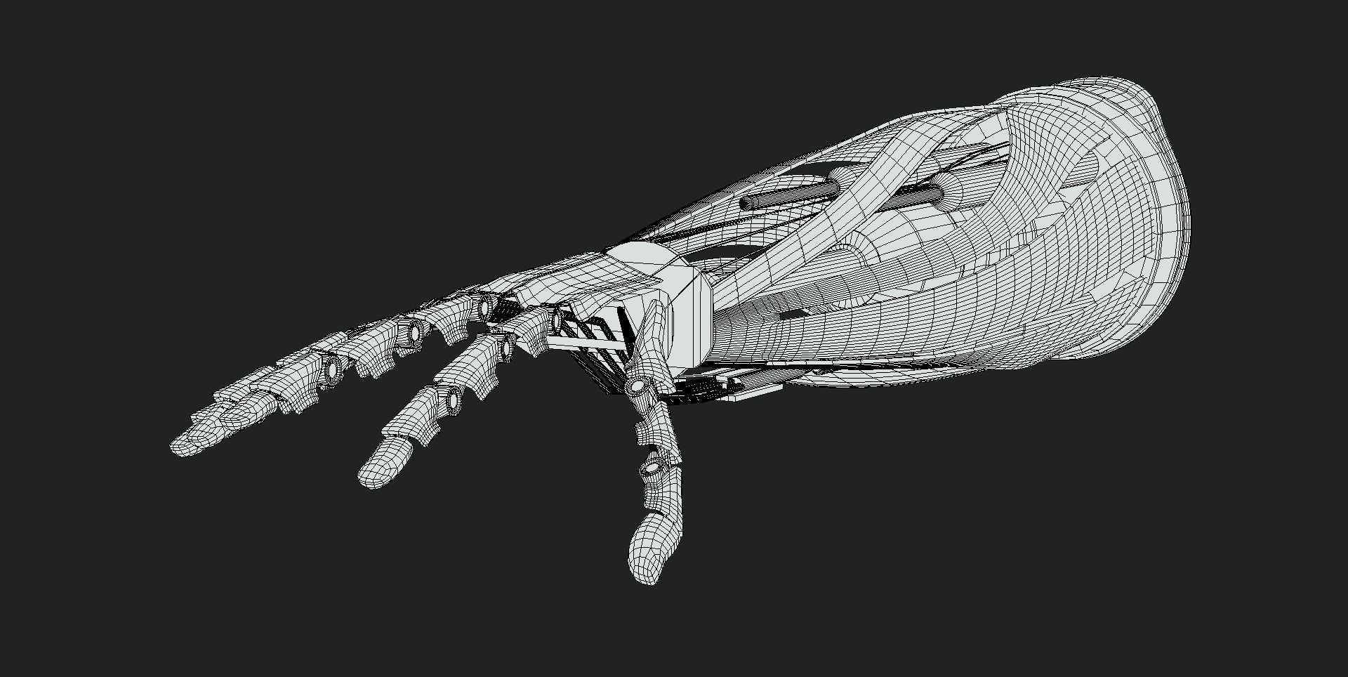 Anakin Skywalker Robotic Arm 3D model | CGTrader