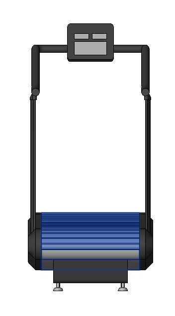 Treadmill Revit Family 3D model | CGTrader