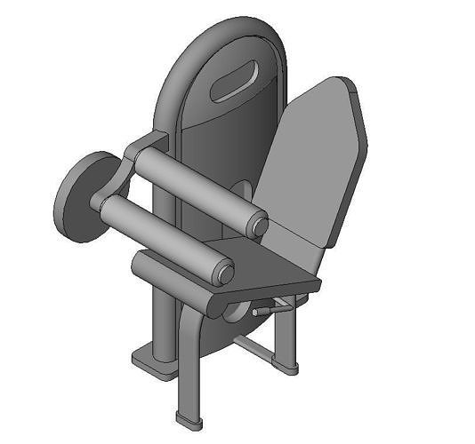 Leg Extension Revit Family 3D model | CGTrader