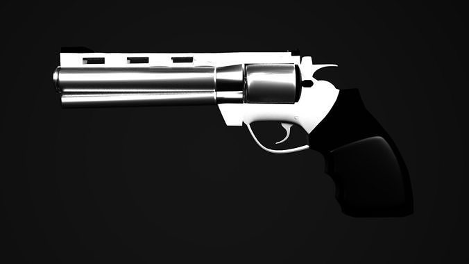 Pistols Colt Python Barrel 6 3D model | CGTrader