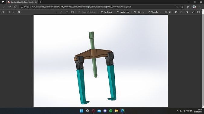 machine part 3D model 3D printable | CGTrader