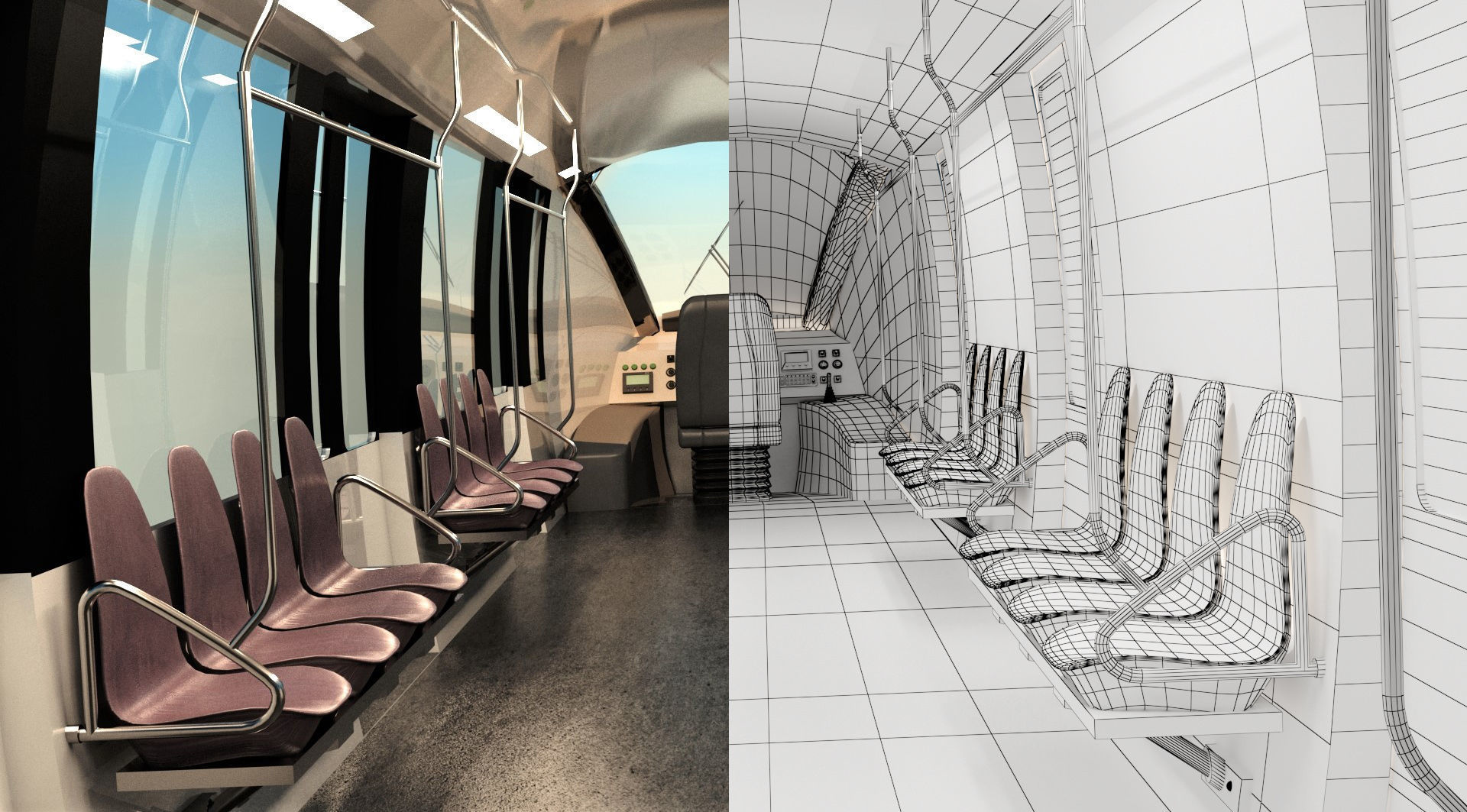 MONORAIL 3D model | CGTrader