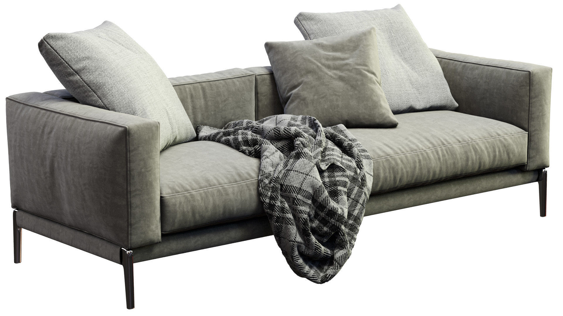 Sofa Romeo By Flexform 3D model | CGTrader