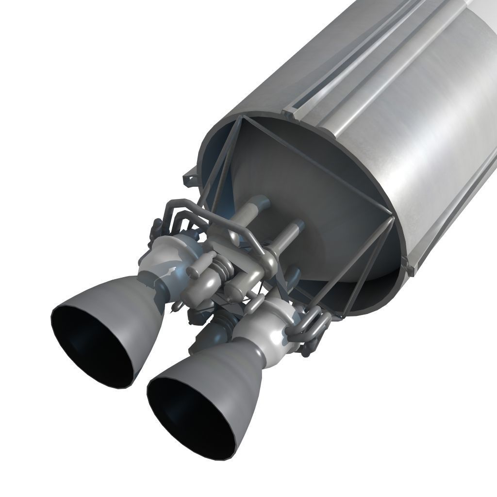 Titan II Missile 3D model | CGTrader