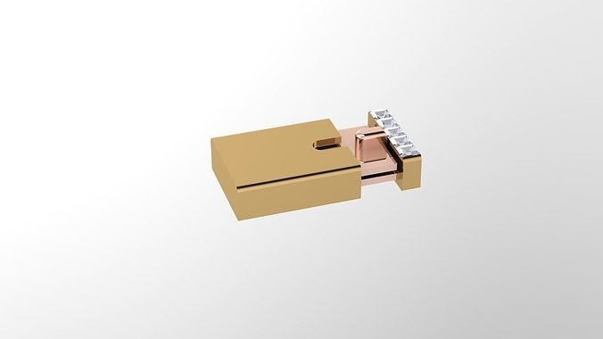 simple clasp 3D model 3D printable | CGTrader