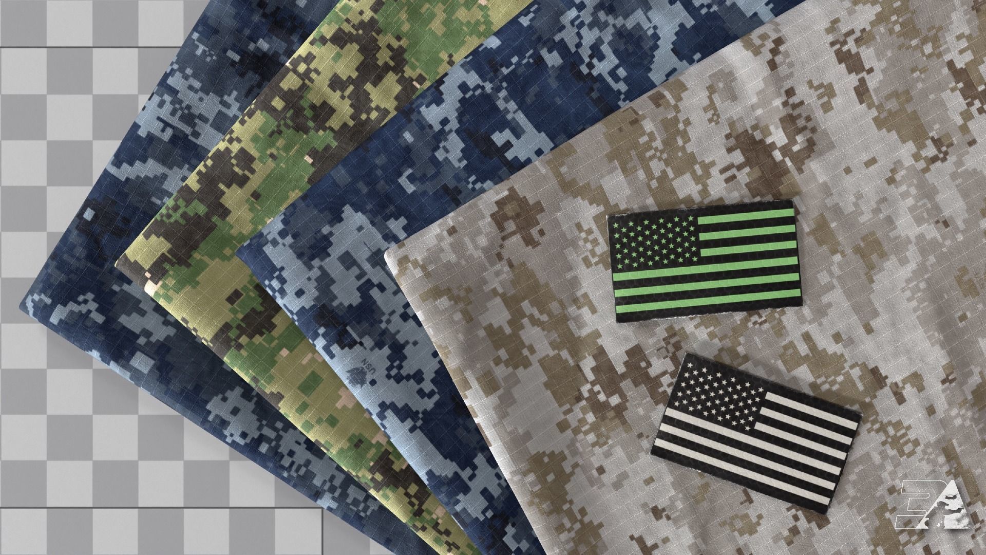 US Navy Camo Generator 3D model | CGTrader