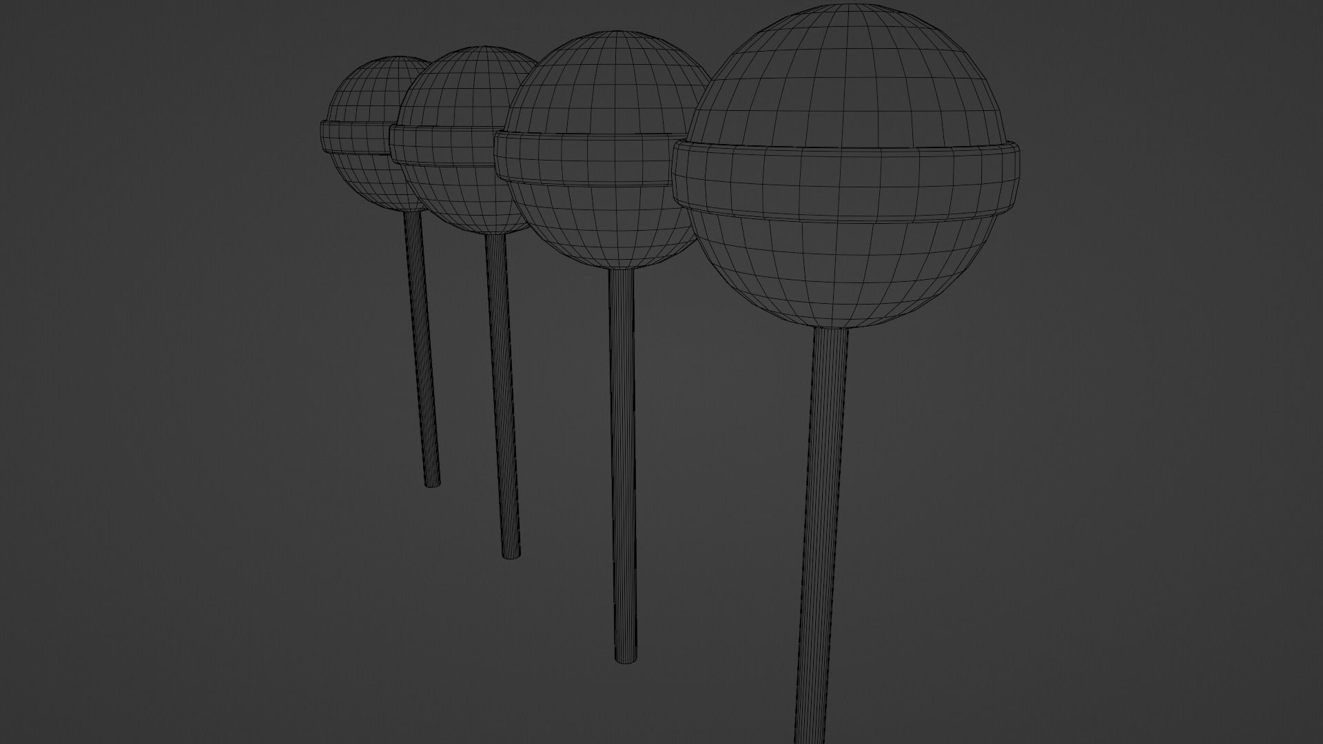 3D model Lollipops egg on stick VR / AR / low-poly | CGTrader
