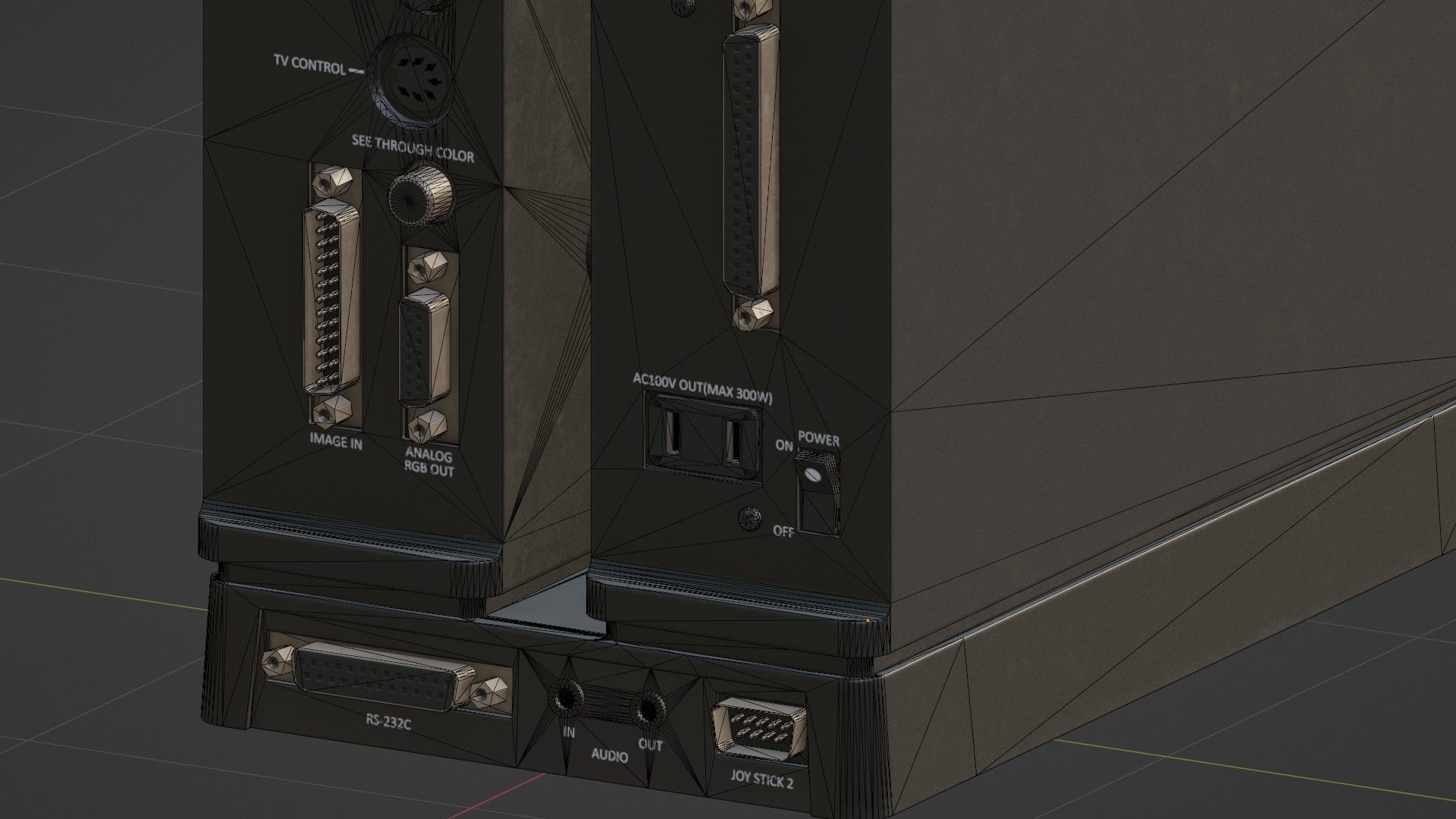 3D model Sharp X68000 68K Home Computer VR / AR / low-poly | CGTrader