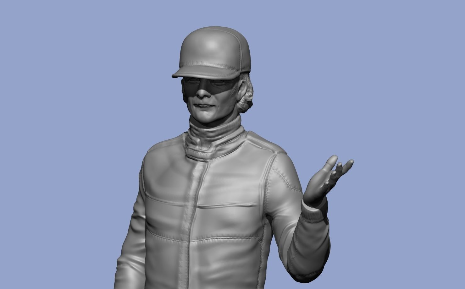 NIKI LAUDA 3D model 3D printable | CGTrader