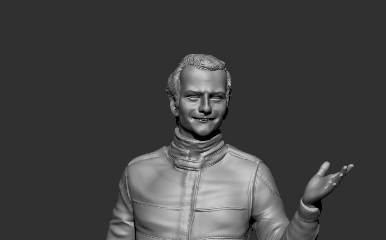 NIKI LAUDA 3D model 3D printable | CGTrader