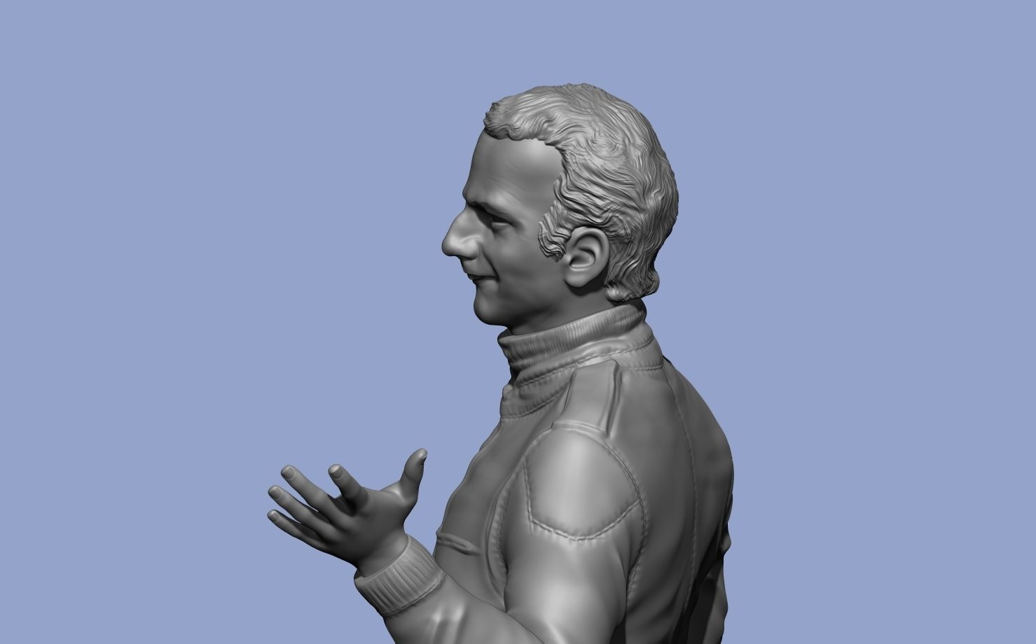 NIKI LAUDA 3D model 3D printable | CGTrader