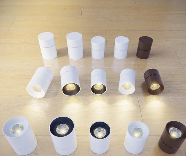 Spotlight Collection led strip ceiling light 3D model | CGTrader