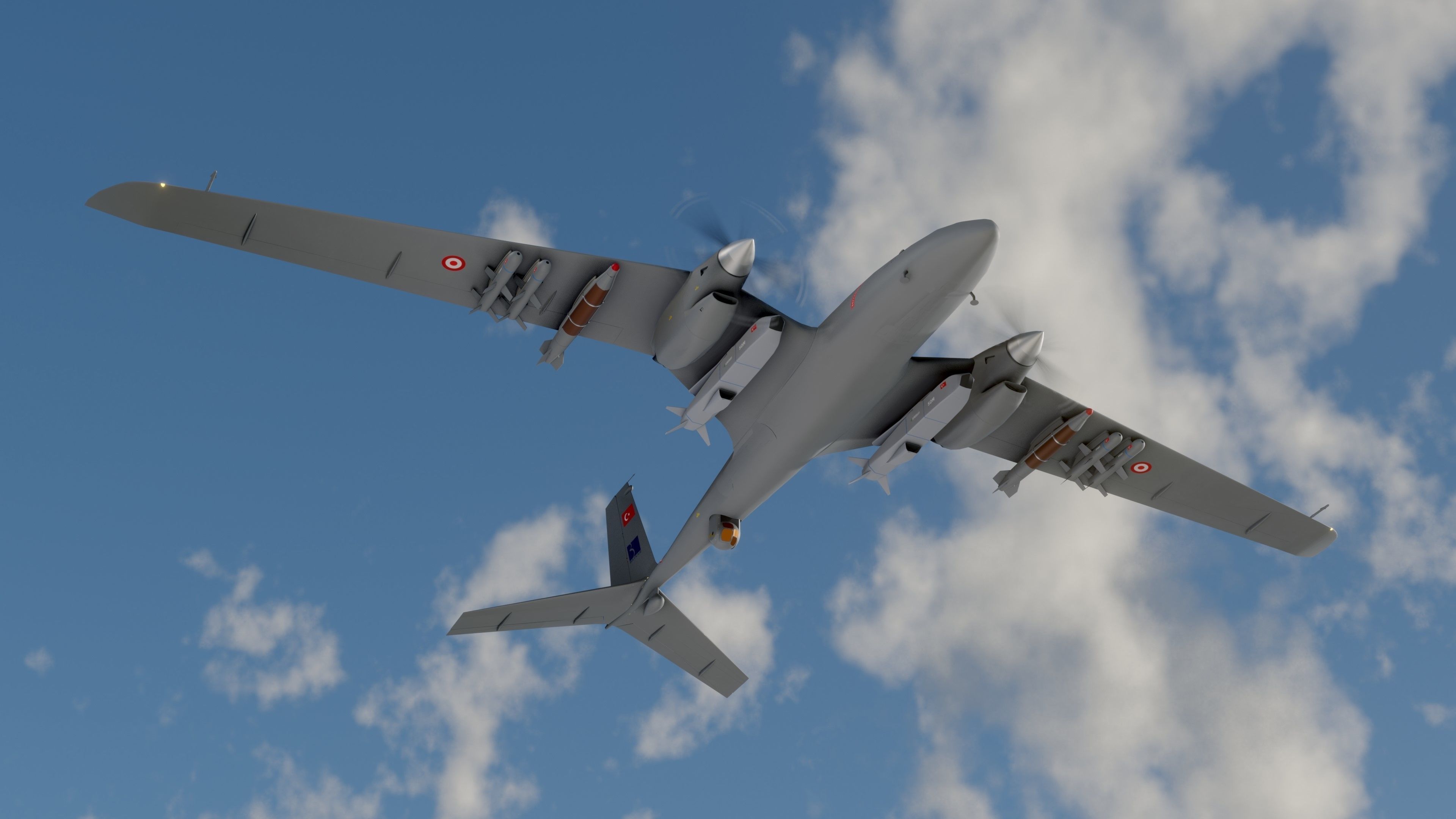 3D model Turkish Siha-iha collection VR / AR / low-poly | CGTrader