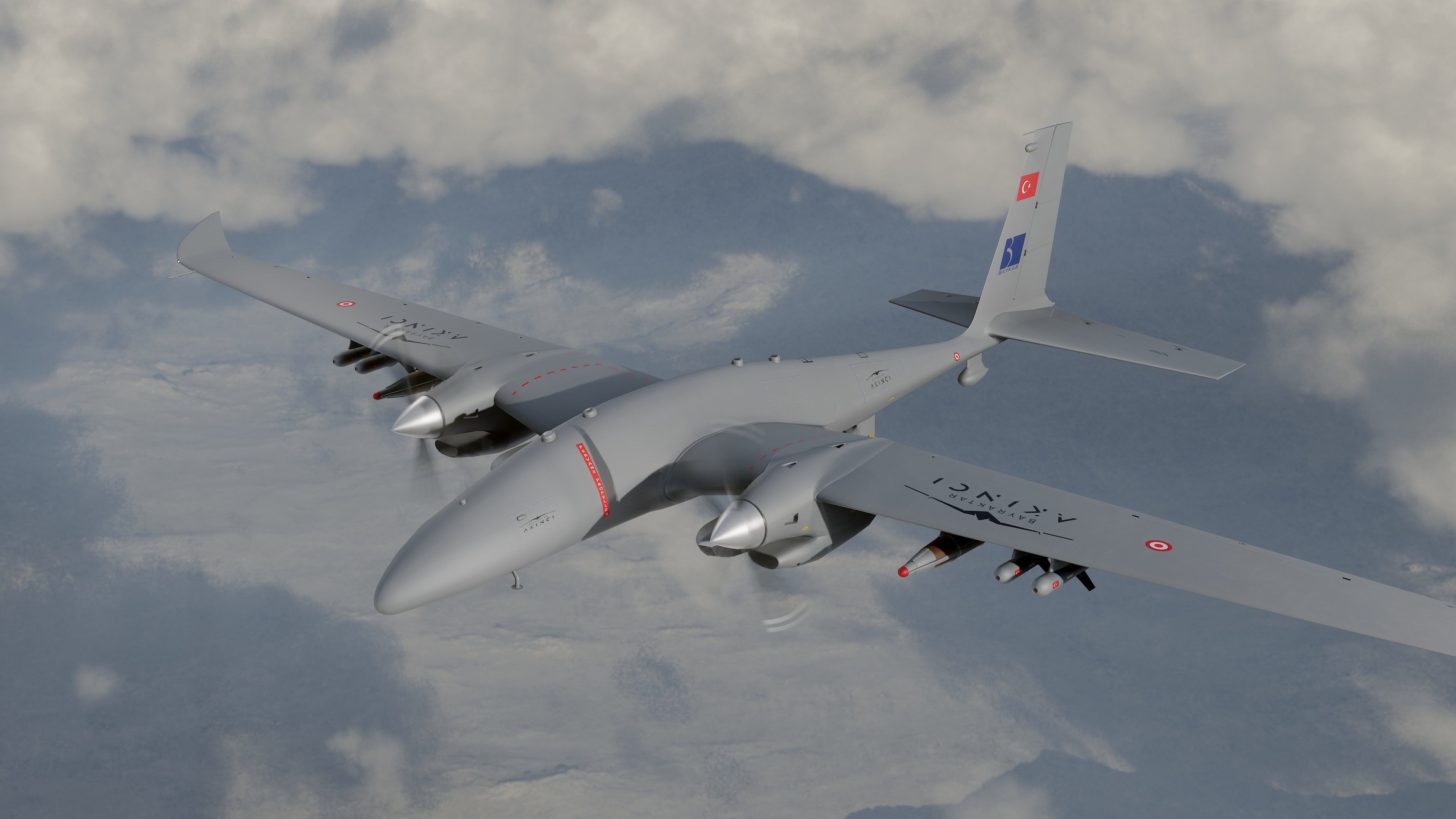 3D model Turkish Siha-iha collection VR / AR / low-poly | CGTrader