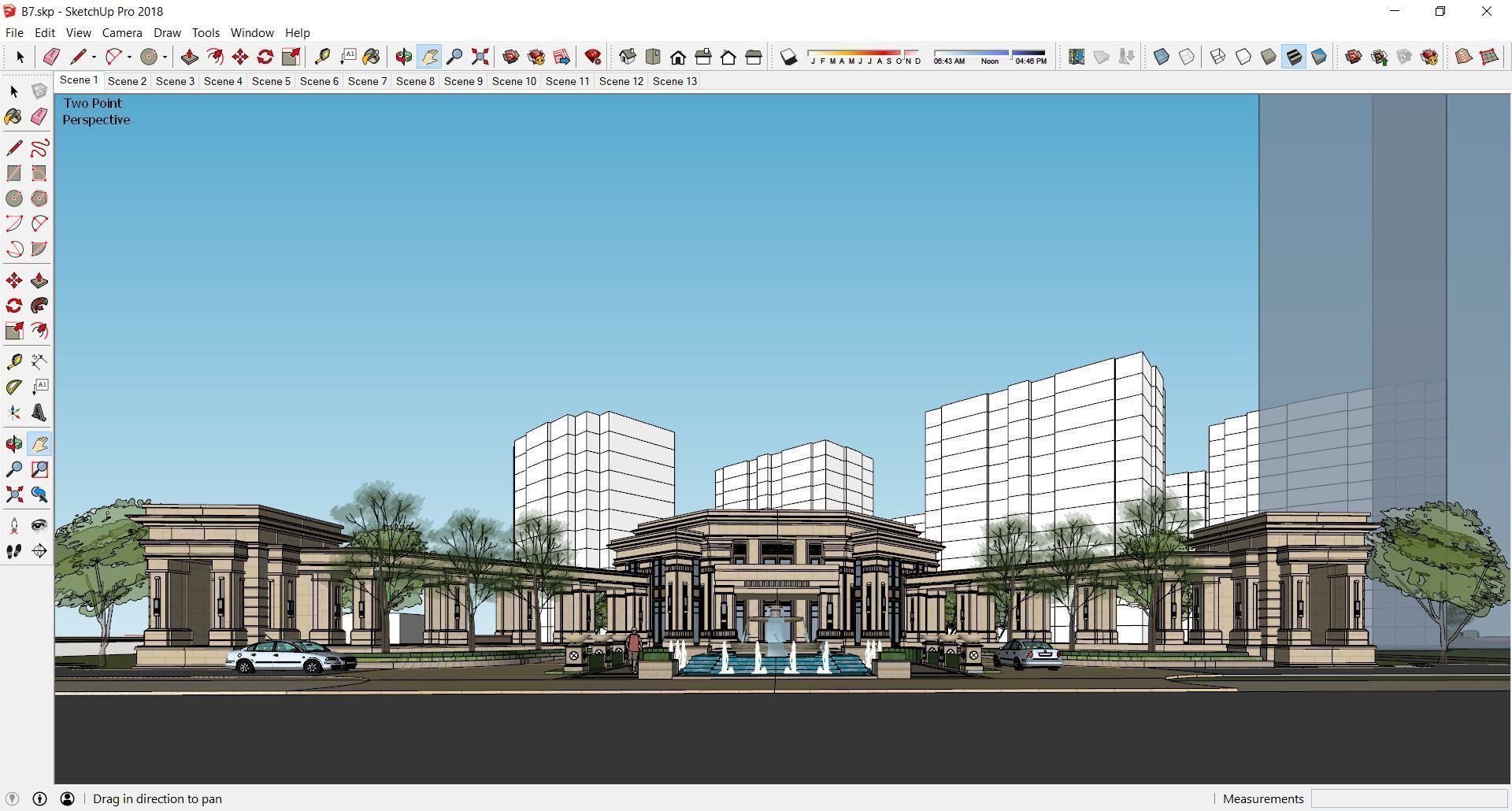 Sketchup Entrance B7 3D model | CGTrader