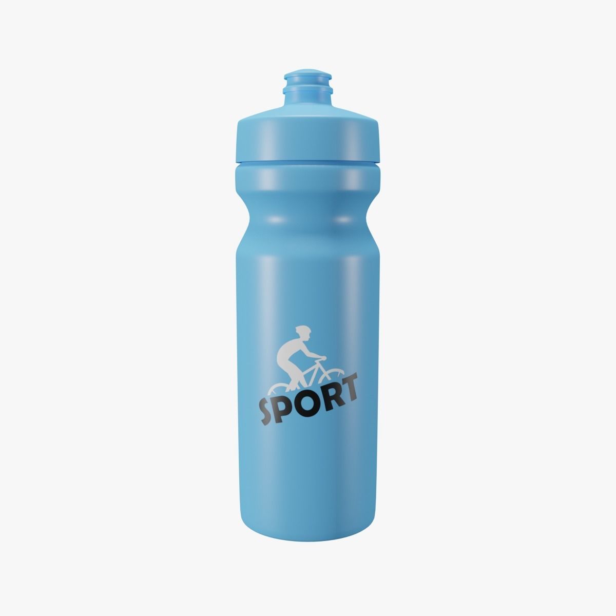 Sports Bottle Blue 3D model | CGTrader