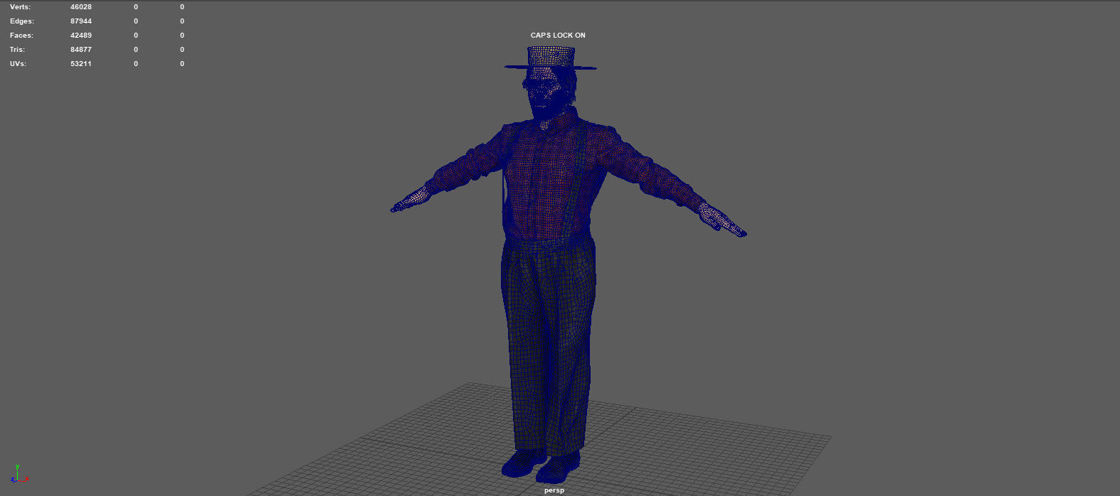 AMISH ELDER 3D model | CGTrader