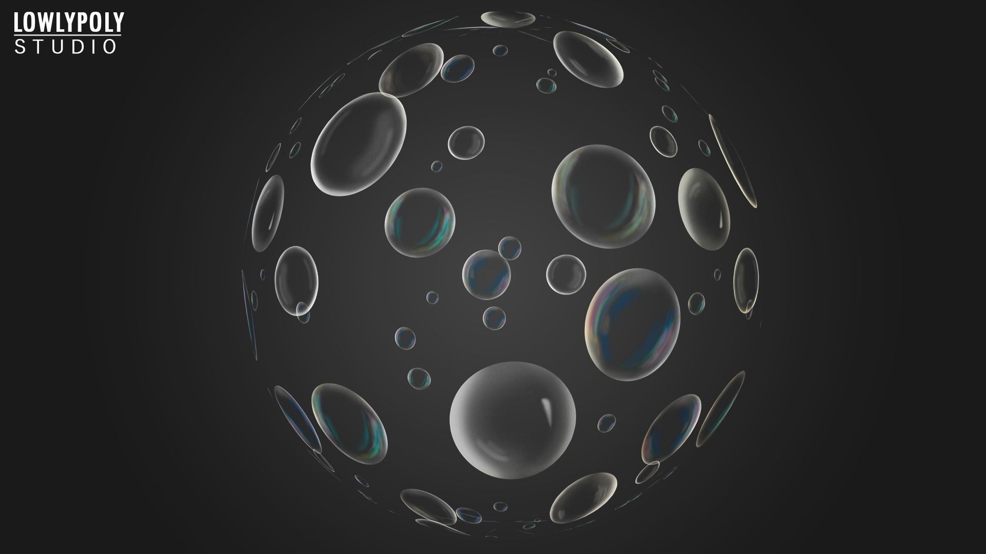 Texture Bubbles Vol 121 - Stylized Textures VR / AR / low-poly | CGTrader