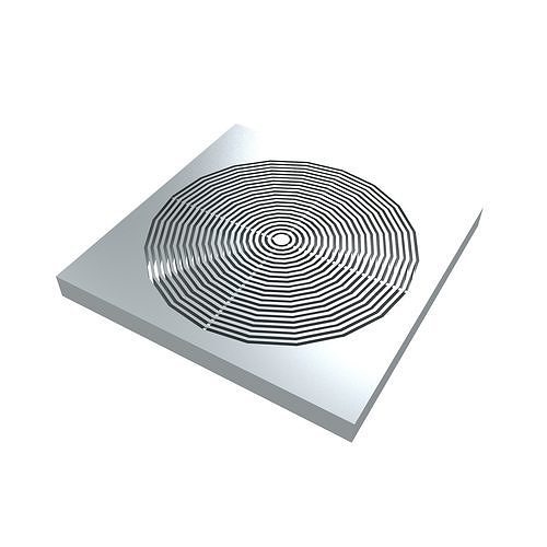 3D model Steel Grating Flooring v4 001 VR / AR / low-poly | CGTrader