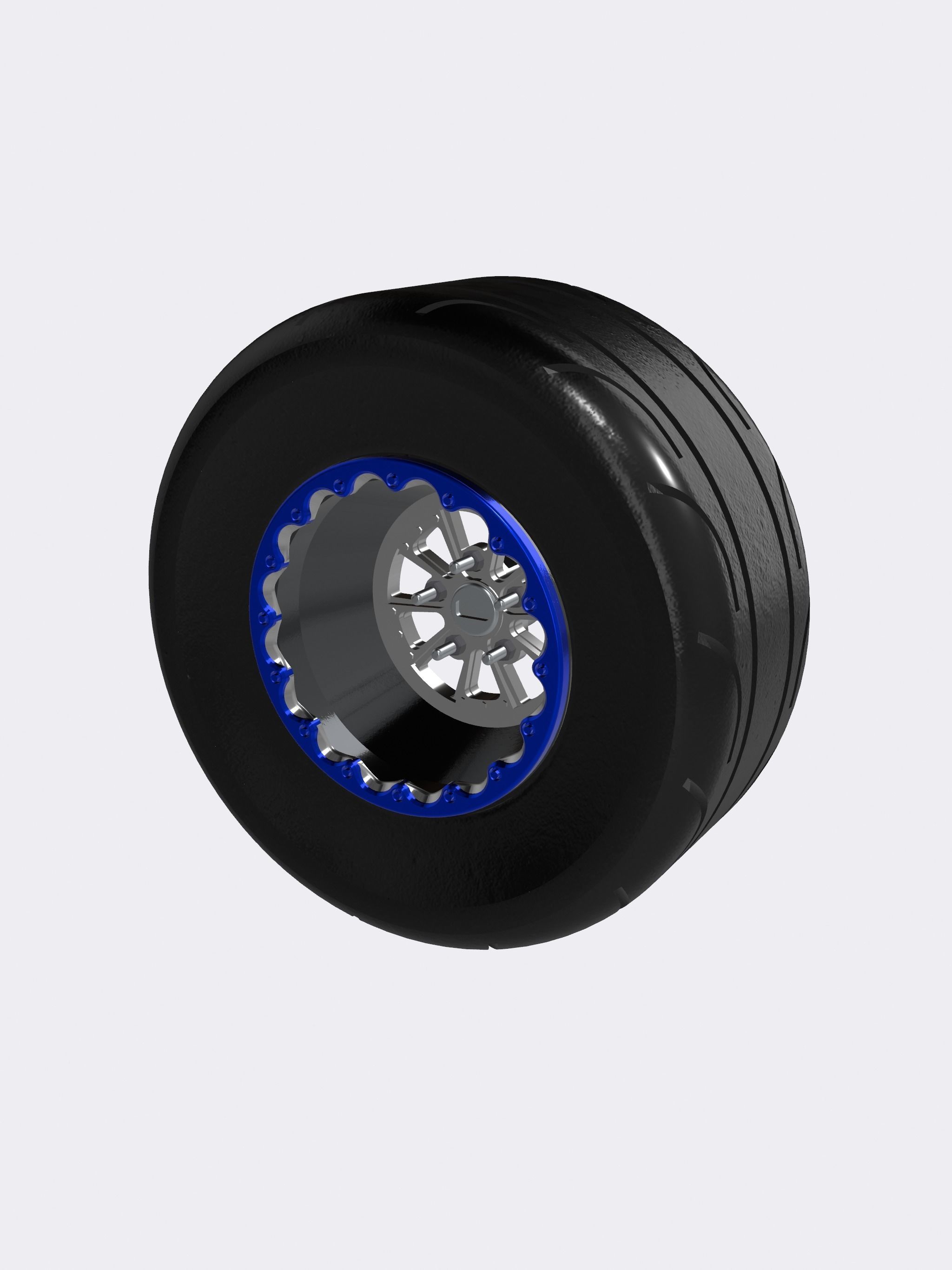 Drag Wheel COMBO Rear RC Components Torx Radial 3D model 3D printable ...