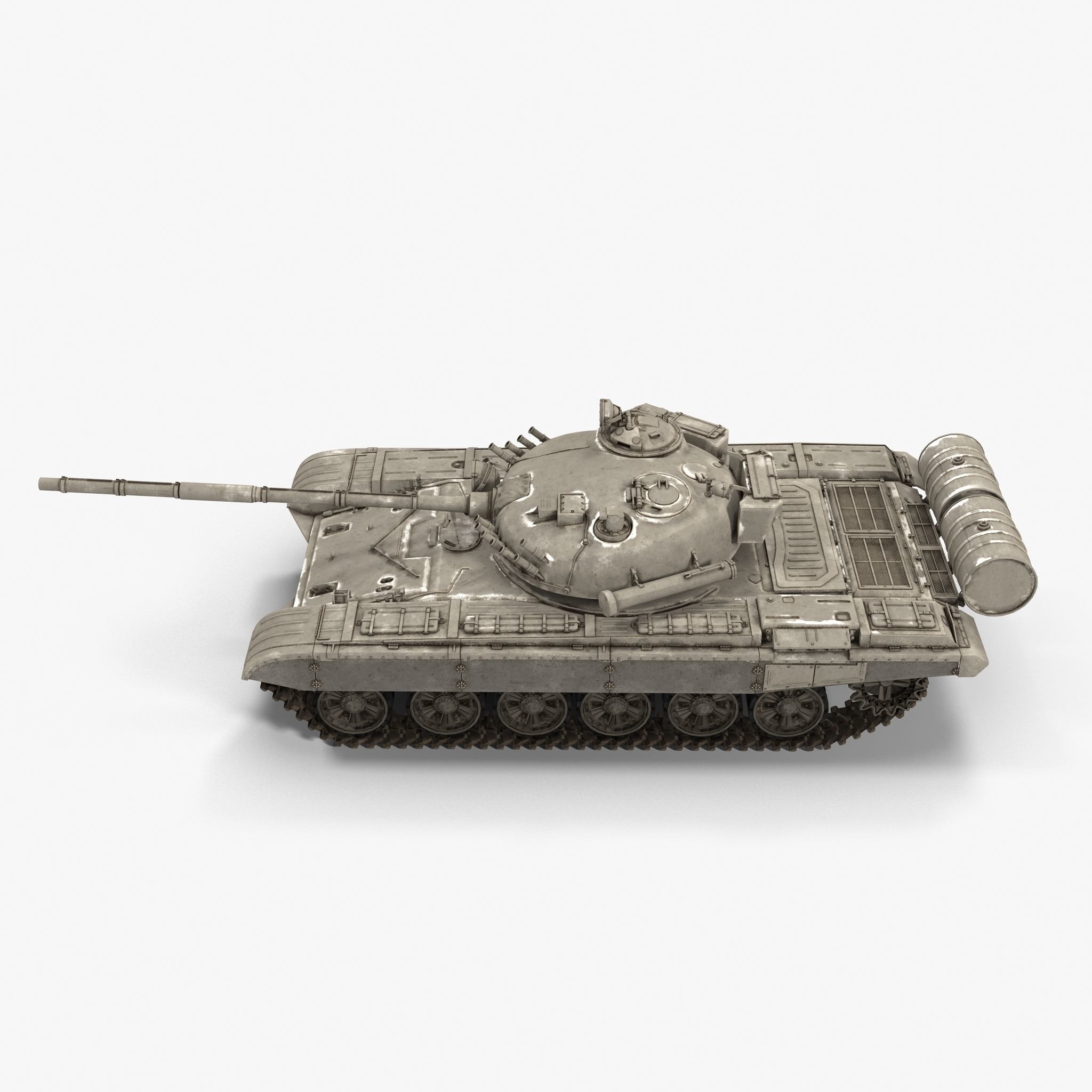 T-72 Main Battle Tank 3D model | CGTrader